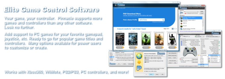 Pinnacle Game Profiler - Game Control Software - Overview